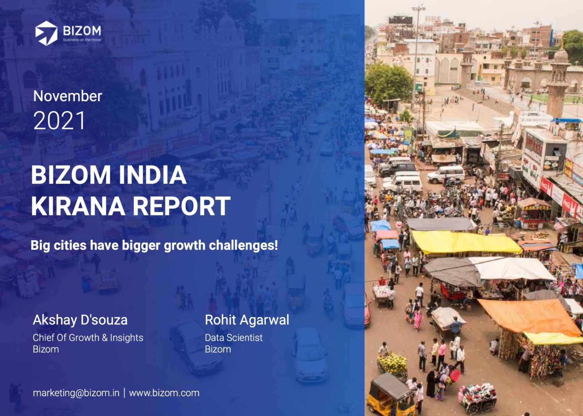 Bizom India Kirana Report (November 2021) | Bizom